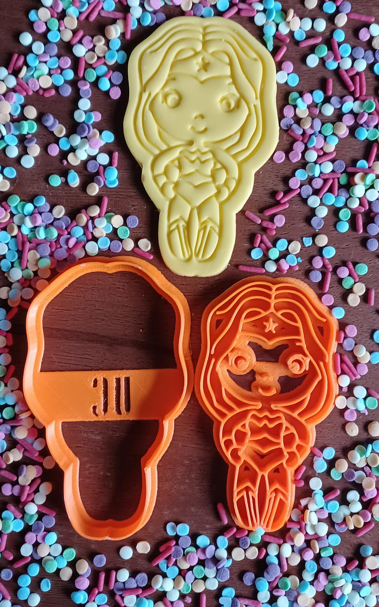 Female Super Hero Cookie Cutters – Unshackled Creations